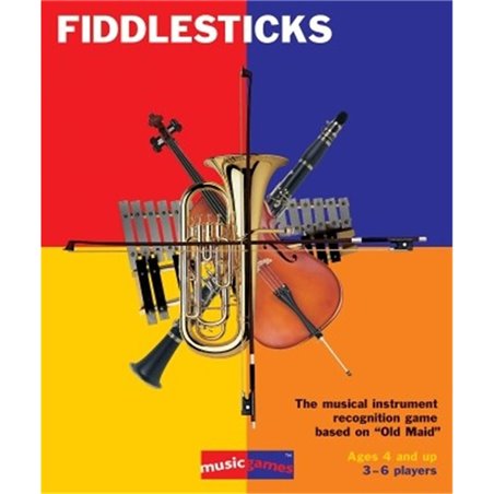 CARTAS. FIDDLESTICKS - PLAYING MUSIC CARDS