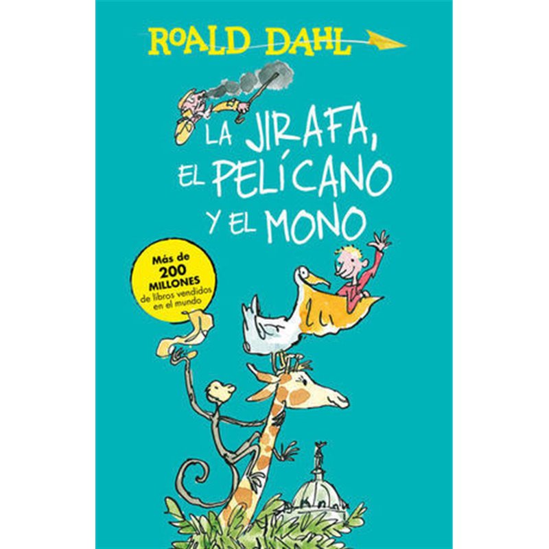Libro. LA JIRAFA, EL PELÍCANO Y EL MONO. Roald Dahl